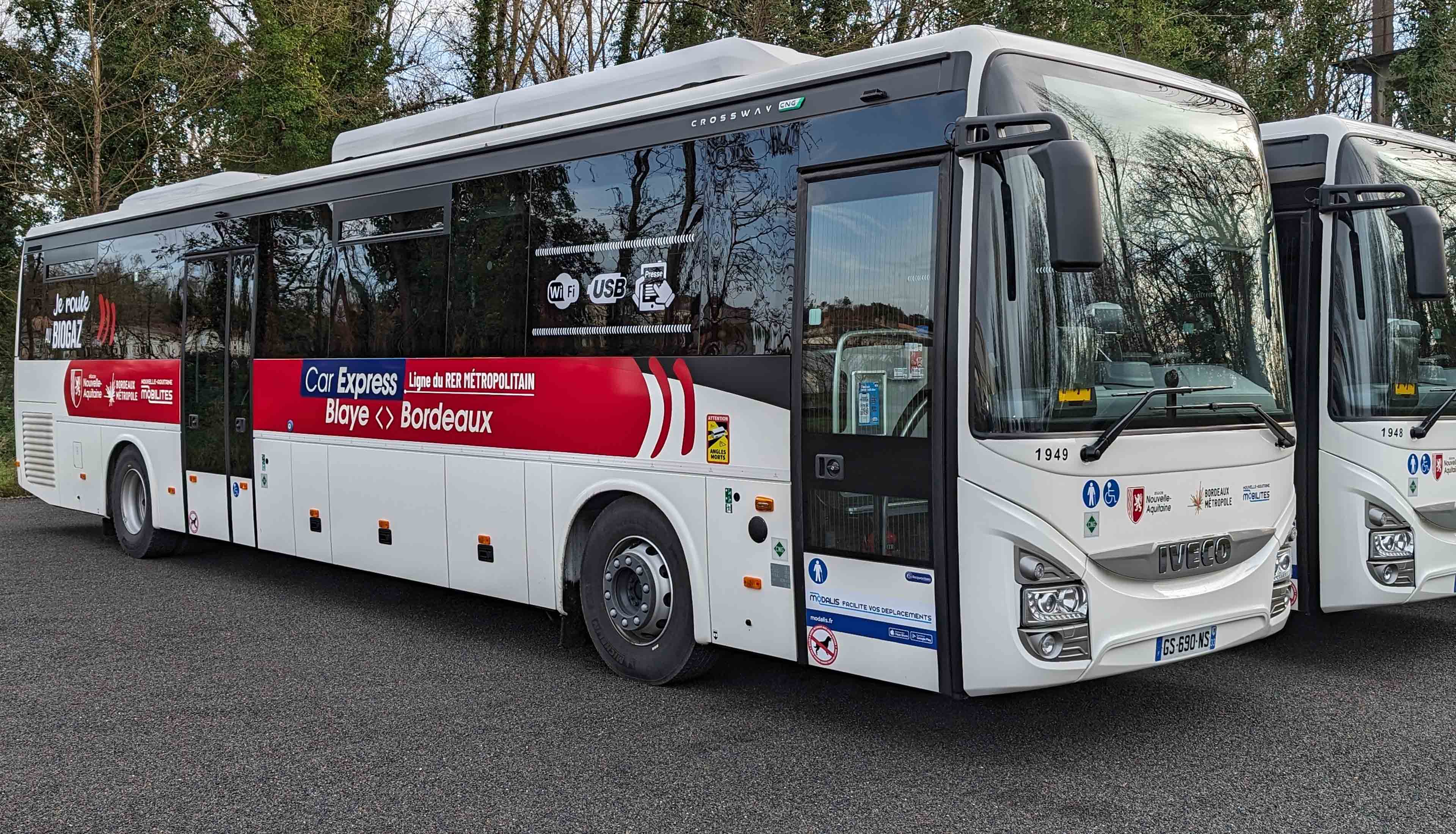 La nouvelle ligne de car express Blaye – Bordeaux, en Gironde